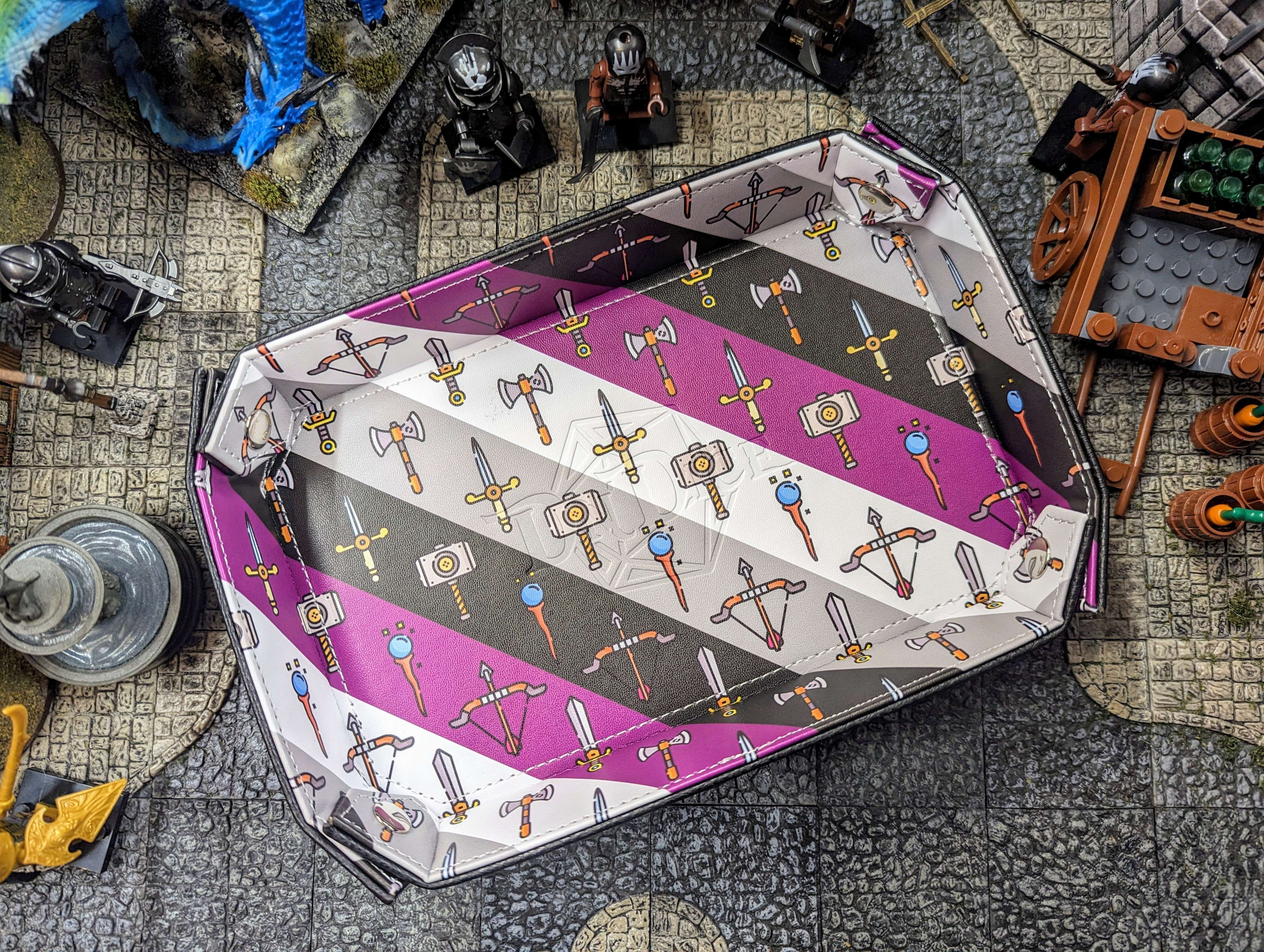 The Fantastic Folding Dice Tray, The Ace Tray – DnDice