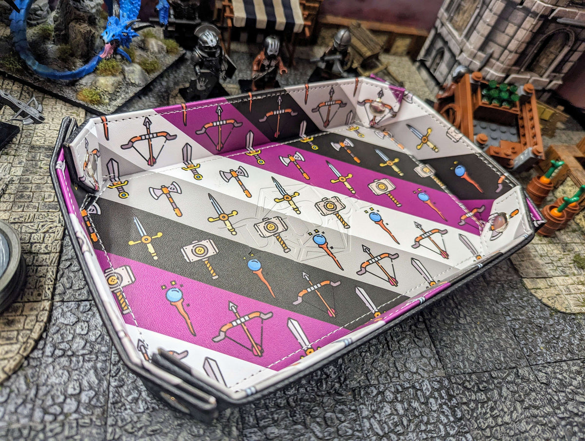The Fantastic Folding Dice Tray, The Ace Tray – DnDice
