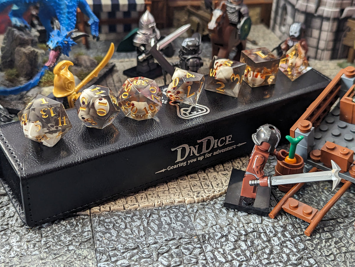 Skull Duggery, Handmade RPG Set – DnDice