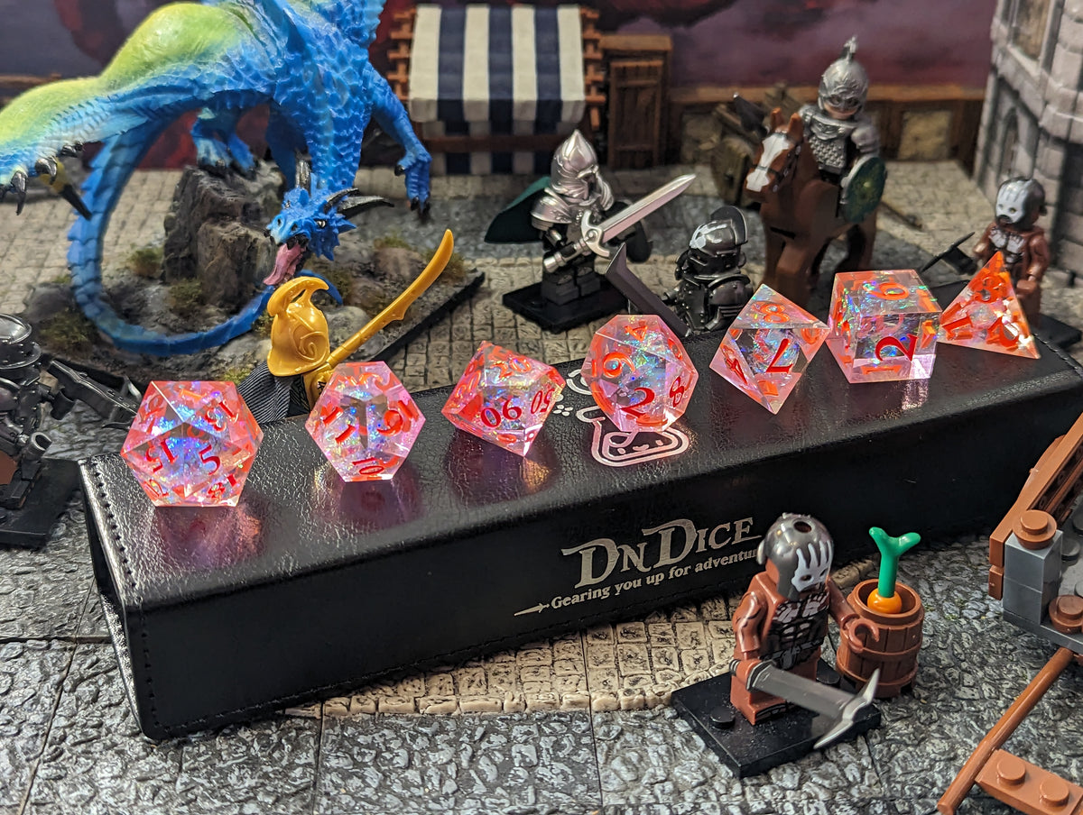 Sunburst Shooter, Handmade RPG Set – DnDice
