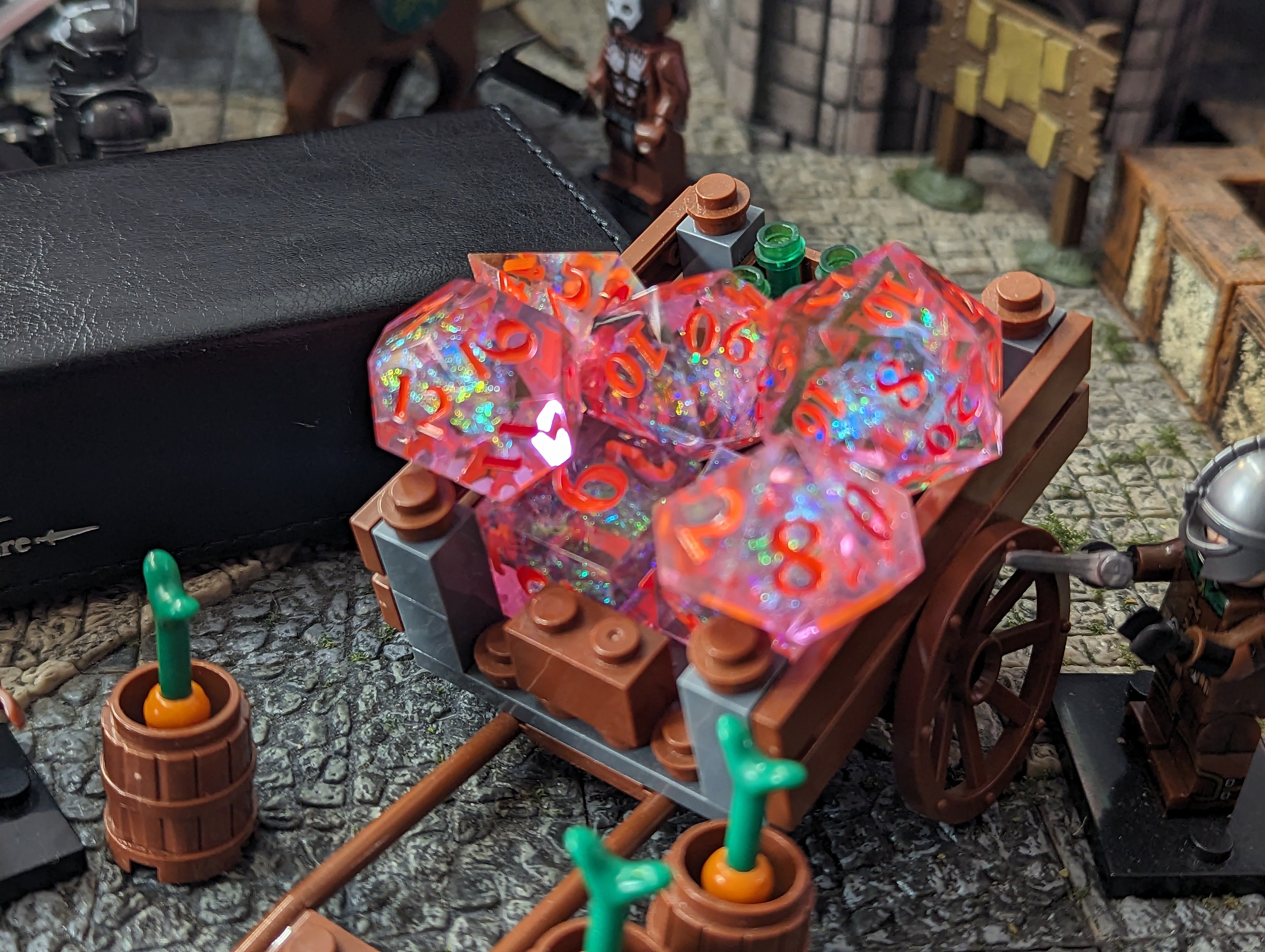 Sunburst Shooter, Handmade RPG Set – DnDice