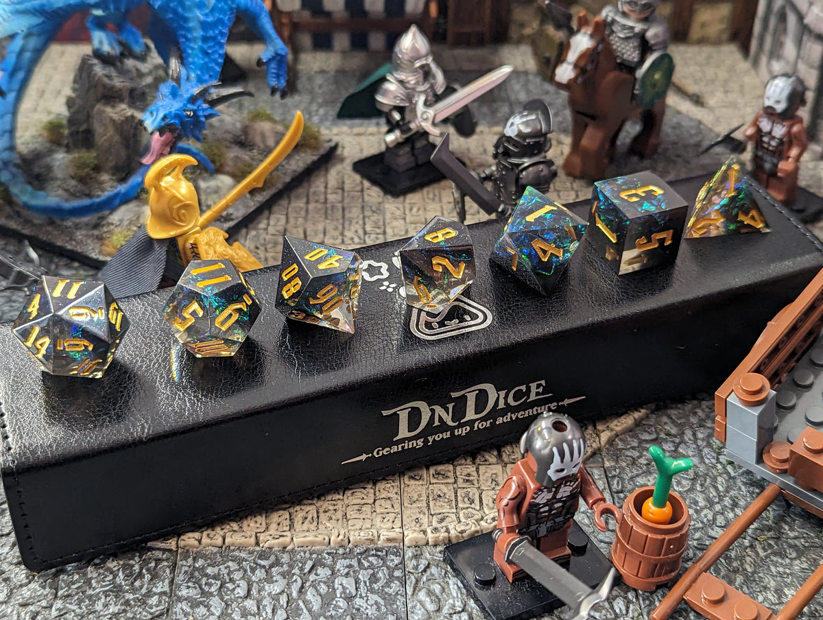 Shadow Veiled, Handmade RPG Set – DnDice