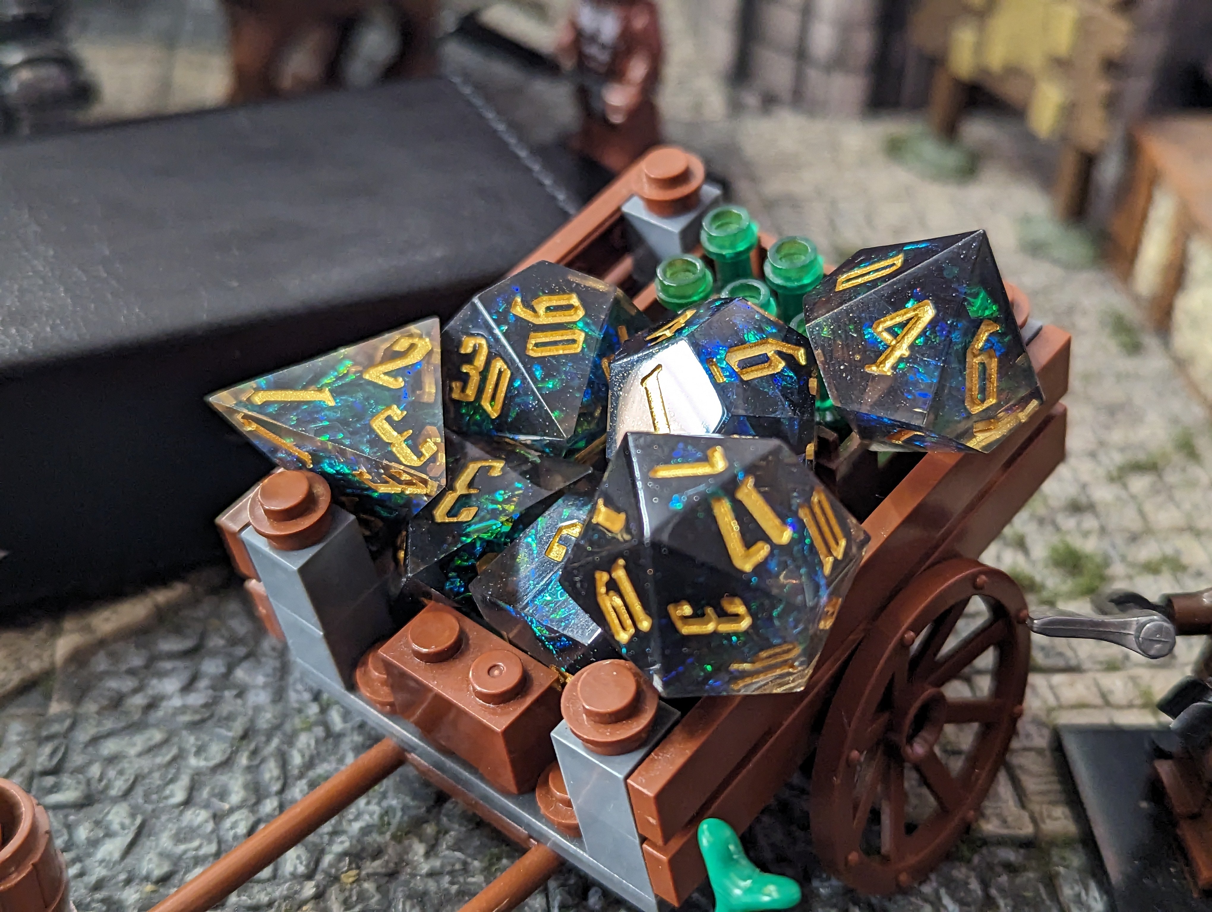 Shadow Veiled, Handmade RPG Set – DnDice