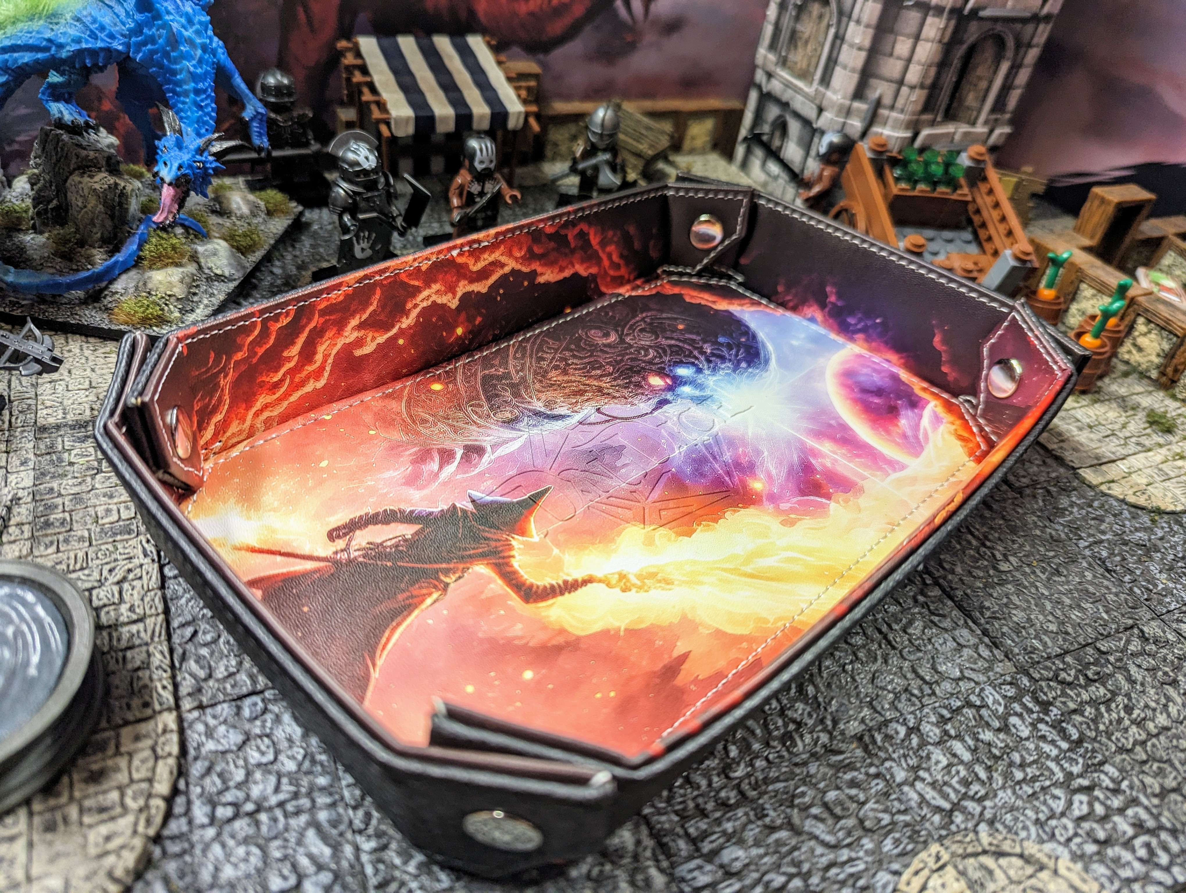 The Fantastic Folding Dice Tray, Spell Fury – DnDice